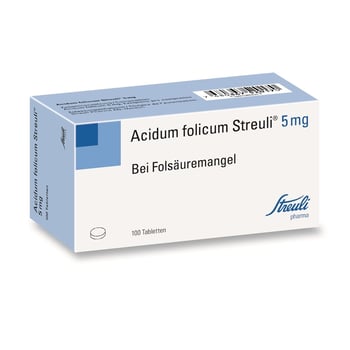 ACIDUM FOLICUM Streuli Tabl 5 mg Blist 100 Stk | Coop Vitality Apotheke