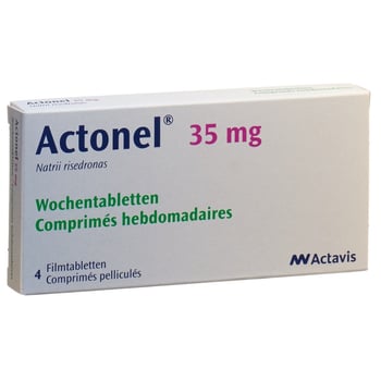 ACTONEL Wochentabletten Filmtabl 35 mg Blist 4 Stk | Coop Vitality Apotheke