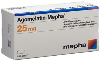AGOMELATINE Mepha Filmtabl 25 mg Blist 98 Stk | Coop Vitality Apotheke