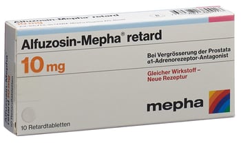 ALFUZOSINE retard Ret Tabl 10 mg Blist 10 Stk | Coop Vitality Apotheke