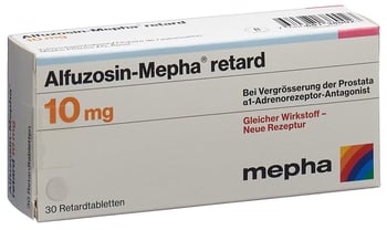 ALFUZOSINE retard Ret Tabl 10 mg Blist 30 Stk | Coop Vitality Apotheke