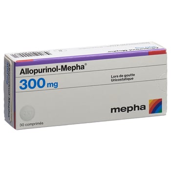 ALLOPURINOL Mepha Tabl 300 mg Blist 30 Stk | Coop Vitality Apotheke