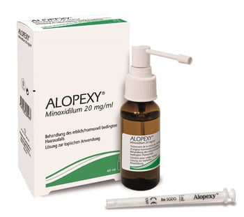 ALOPEXY sol 2 % spr 60 ml | Pharmacie Coop Vitality