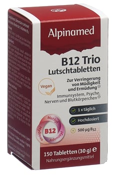 ALPINAMED B12 Trio Tabl Fl 150 Stk | Coop Vitality Apotheke