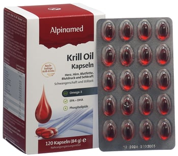 ALPINAMED Krill Oil Kaps 120 Stk | Coop Vitality Apotheke