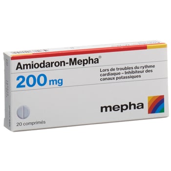 AMIODARONE Mepha Tabl 200 mg Blist 20 Stk | Coop Vitality Apotheke