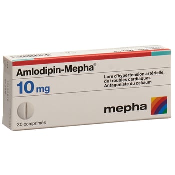 AMLODIPINE Mepha Tabl 10 mg Blist 30 Stk | Coop Vitality Apotheke