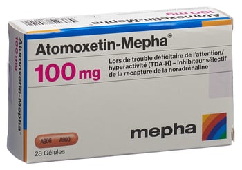 ATOMOXETINE Mepha Kaps 100 mg Blist 28 Stk | Coop Vitality Apotheke