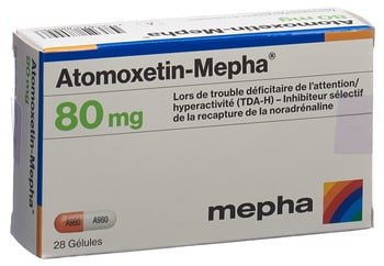 ATOMOXETINE Mepha Kaps 80 mg Blist 28 Stk | Coop Vitality Apotheke