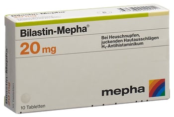BILASTINE Mepha Tabl 20 mg Blist 10 Stk | Coop Vitality Apotheke