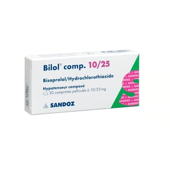 BILOL comp. Filmtabl 10/25 mg Blist 30 Stk | Coop Vitality Apotheke