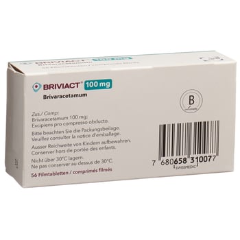 BRIVIACT Filmtabl 100 mg Blist 56 Stk | Coop Vitality Apotheke