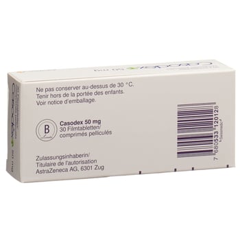 CASODEX Filmtabl 50 mg Blist 30 Stk | Coop Vitality Apotheke