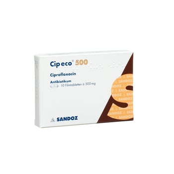 CIP ECO Filmtabl 500 mg Blist 10 Stk | Coop Vitality Apotheke