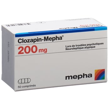 CLOZAPINE Mepha Tabl 200 mg Blist 50 Stk | Coop Vitality Apotheke
