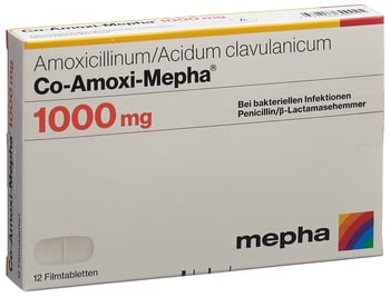 CO AMOXI Mepha Filmtabl 1000 mg Blist 12 Stk | Coop Vitality Apotheke