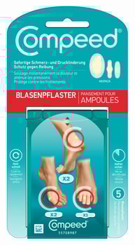 COMPEED Blasenpflaster Mix 5 Stk | Coop Vitality Apotheke