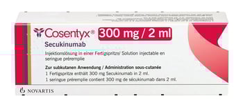 COSENTYX Inj Lös 300 mg/2ml Fertspr 1 Stk | Coop Vitality Apotheke