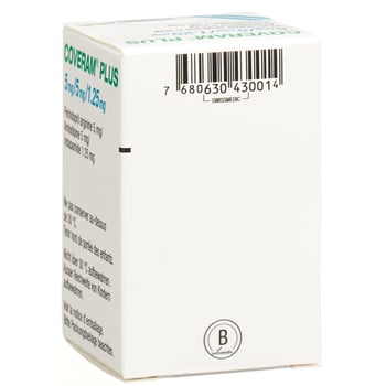 COVERAM plus Filmtabl 5/5/1.25mg Ds 30 Stk | Coop Vitality Apotheke