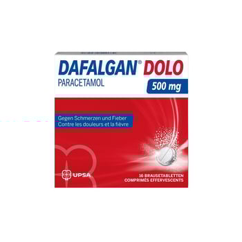 DAFALGAN Dolo Brausetabl 500 mg Blist 16 Stk | Coop Vitality Apotheke