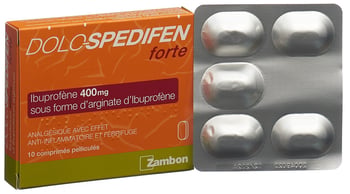 DOLO-SPEDIFEN forte Filmtabl 400 mg Blist 10 Stk | Coop Vitality Apotheke