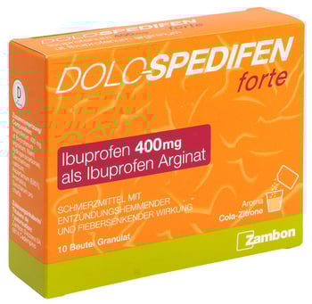 DOLO-SPEDIFEN forte Gran 400 mg Btl 10 Stk | Coop Vitality Apotheke