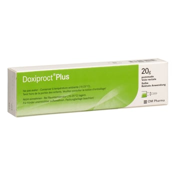 DOXIPROCT Plus Salbe Tb 20 g | Coop Vitality Apotheke