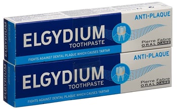 ELGYDIUM Anti-Plaque Zahnpasta Paste Duo 75 ml | Coop Vitality Apotheke