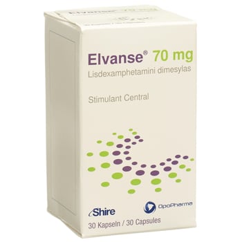 ELVANSE Kaps 70 mg Ds 30 Stk | Coop Vitality Apotheke