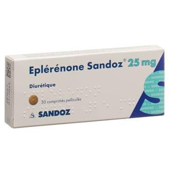 EPLERENONE Sandoz Filmtabl 25 mg Blist 30 Stk | Coop Vitality Apotheke