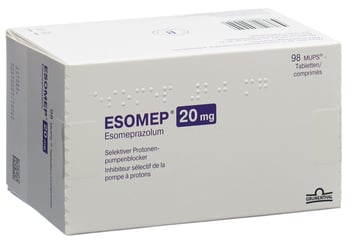 ESOMEP MUPS Tabl 20 mg Blist 98 Stk | Coop Vitality Apotheke