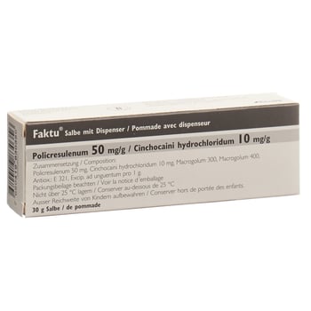 FAKTU Salbe mit Dispenser Tb 30 g | Coop Vitality Apotheke