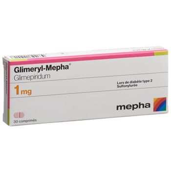 GLIMERYL Mepha Tabl 1 mg Blist 30 Stk | Coop Vitality Apotheke