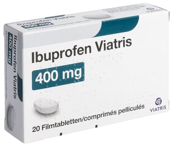 IBUPROFENE Viatris Filmtabl 400 mg Blist 20 Stk | Coop Vitality Apotheke