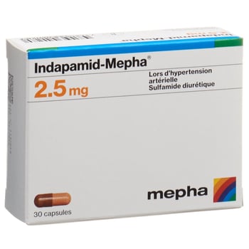 INDAPAMIDE Mepha Kaps 2.5 mg Blist 30 Stk | Coop Vitality Apotheke