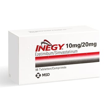 INEGY Tabl 10/20 mg Blist 98 Stk | Coop Vitality Apotheke