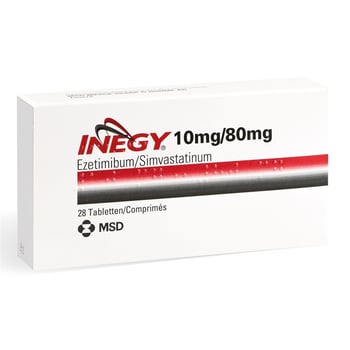 INEGY Tabl 10/80 mg Blist 28 Stk | Coop Vitality Apotheke