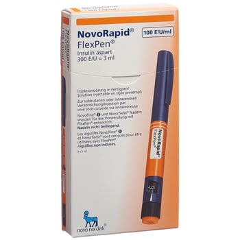 INSULINE NovoRapid FlexPen Inj Lös Fertpen 3 ml | Coop Vitality Apotheke