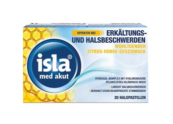 Isla Med akut Pastillen Zitrus Honig Blist 20 Stk | Coop Vitality Apotheke