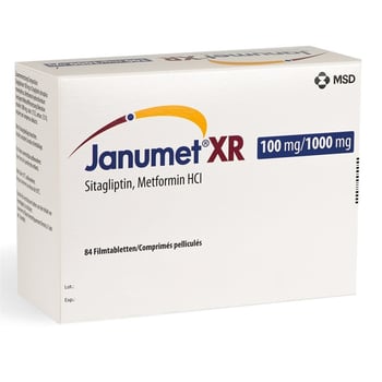 JANUMET XR Ret Filmtabl 100/1000 mg Fl 28 Stk | Coop Vitality Apotheke