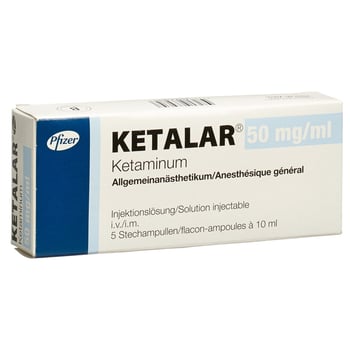 KETALAR sol inj 500 mg/10ml flac 10 ml | Pharmacie Coop Vitality