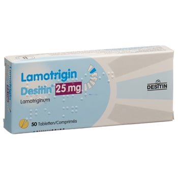 LAMOTRIGINE Desitin Tabl 25 mg Blist 50 Stk | Coop Vitality Apotheke