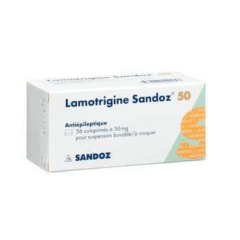 LAMOTRIGINE Sandoz Disp Tabl 50 mg Blist 56 Stk | Coop Vitality Apotheke