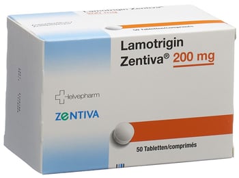 LAMOTRIGINE Zentiva Disp Tabl 200 mg Blist 50 Stk | Coop Vitality Apotheke