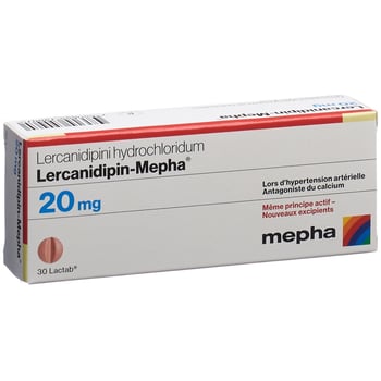 LERCANIDIPINE Mepha Lactab 20 mg Blist 30 Stk | Coop Vitality Apotheke