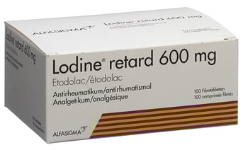 LODINE retard Ret Filmtabl 600 mg Blist 100 Stk | Coop Vitality Apotheke