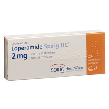 LOPERAMIDE Spirig HC Filmtabl 2 mg Blist 20 Stk | Coop Vitality Apotheke