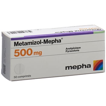 METAMIZOLE Mepha Tabl 500 mg Blist 50 Stk | Coop Vitality Apotheke