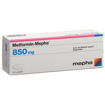METFORMINE Mepha Filmtabl 850 mg Blist 30 Stk | Coop Vitality Apotheke