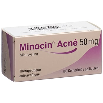 MINOCIN Akne Filmtabl 50 mg Blist 100 Stk | Coop Vitality Apotheke